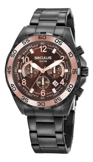 Relógio Seculus Masculino Cronografo 20794gpsvpa1 - Seculos - Relógio ...