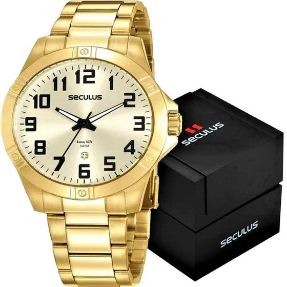Relógio Seculus Masculino Long Life 20959GPSVDA2 - Relógio Masculino ...