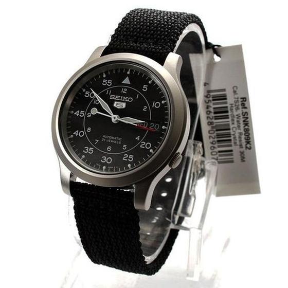 Relógio Seiko 5 Esportes Automático Cal. 7s26c Snk809- K2 - Relógio ...