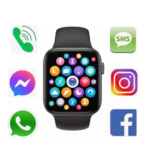 Relogio Smartwatch Feminino Para Android Ios Original W29 - Smartwatch ...