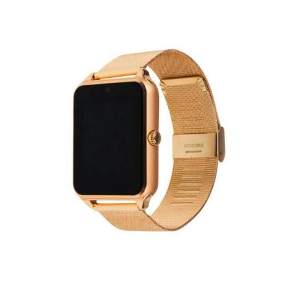 Relógio Smartwatch Gt08 P Android Ios Dourado - Vila Brasil ...