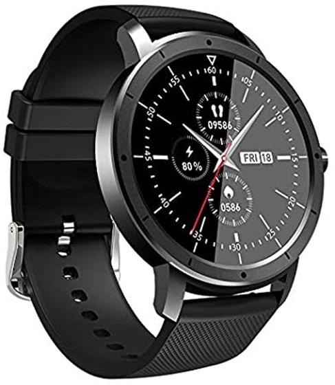 Relógio Smartwatch HW21 Redondo Tela infinita/Notificações - Smartwatch ...
