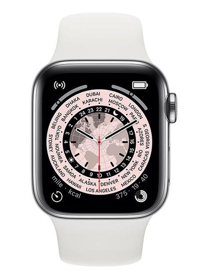 Relogio Smartwatch Inteligente GL08 Branco Ultima Geração 2024 Envio Já ...