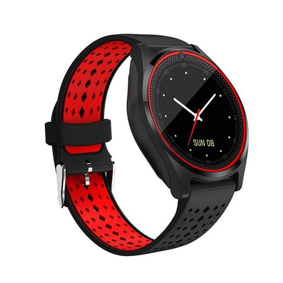 Relogio SmartWatch Inteligente V9 Sport Bluetooth Camera Celular Chip ...