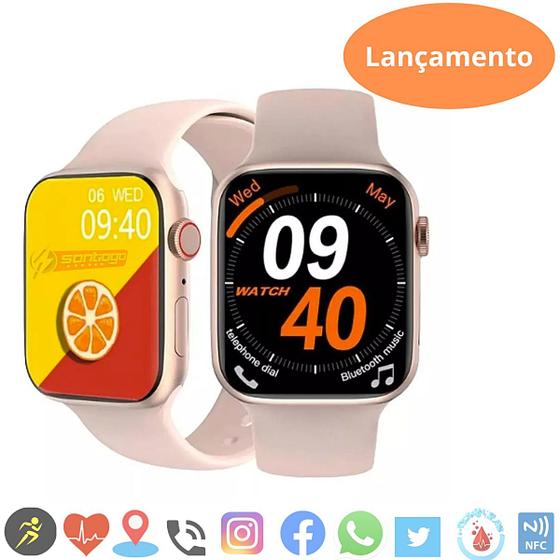 Relógio Smartwatch Inteligente W28 Pro S8 resistente a água - Santiago ...