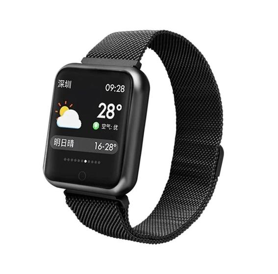 Relógio Smartwatch P68 Pro Batimentos Notificações E-mail Original ...