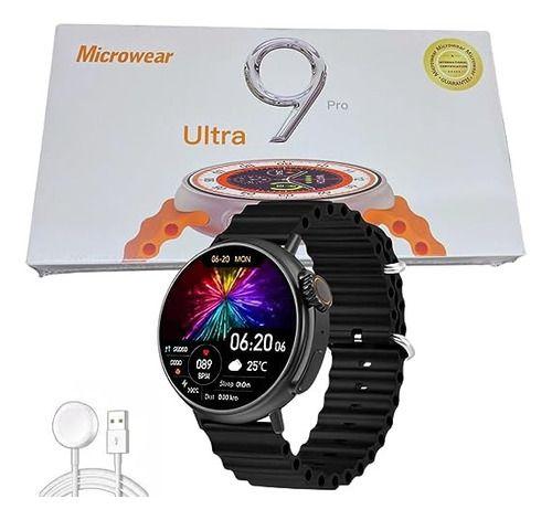Relógio Smartwatch Ultra 9 Pro Redondo Original Nfe - DLAYSA ...