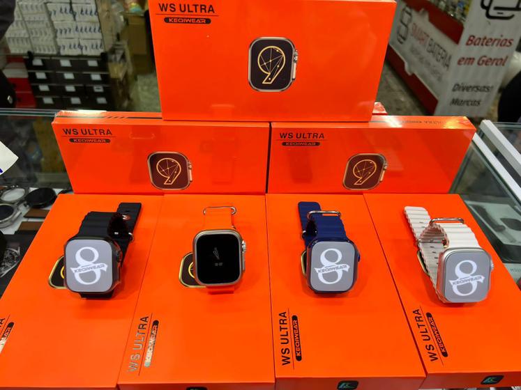 Relógio Smartwatch Ultra Original 49mm Gps Lançamento Nf - Ws ultra ...