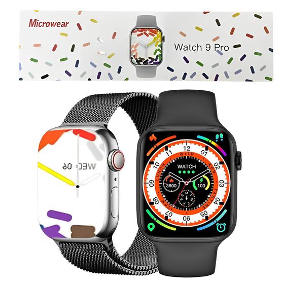 Relogio Smartwatch W29 Pro Original Serie 9 Android Ios Nfc - 01Smart ...