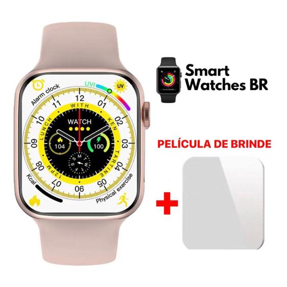 Relógio Smartwatch W59 Pro Microwear Serie 9 Nfc 47mm Original + Película - IWO - Smartwatch e ...
