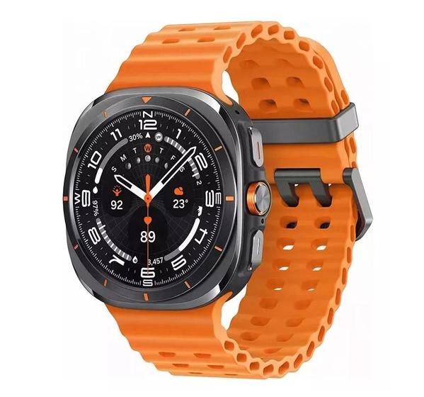 Relogio Smartwatch Watch Ultra W7 Super Amoled 47mm Preto Pulseira ...
