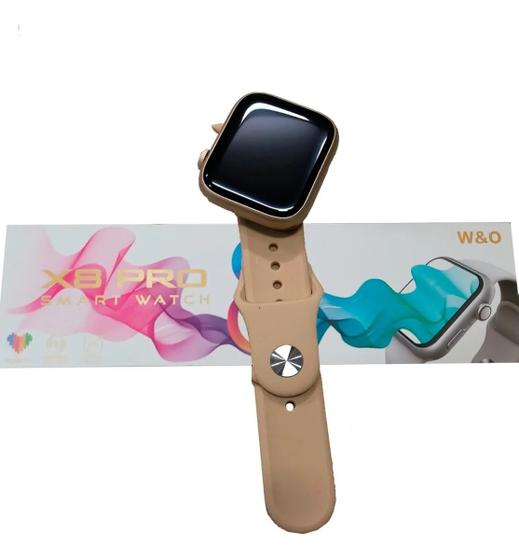 Relógio Smartwatch X8 Pro Serie 8 45mm Tela Infinita IP67 Conexão ...