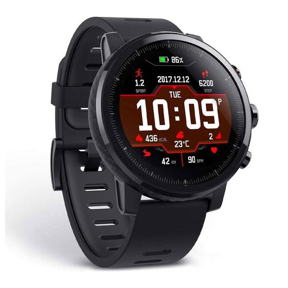 Relógio Smartwatch Xiaomi Amazfit Stratus, GPS, Preto - STRATUS ...