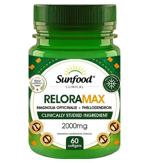 Relora Max Sunfood 2000mg - 60 Capsulas - Fitoterápicos e Vitaminas ...