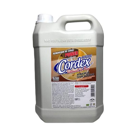 Removedor De Cera Cordex 5l Removedor Magazine Luiza