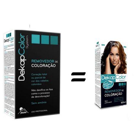 Removedor de Coloração DekapColor 120ml - Yamá Cosméticos - Coloração ...
