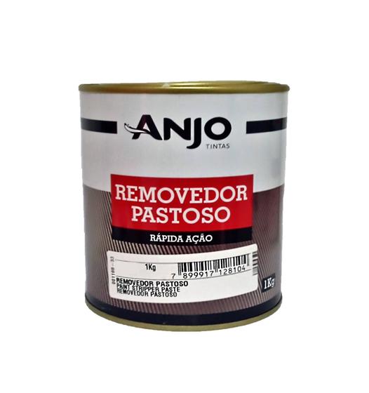 Removedor de Tintas Anjo Pastoso 1kg Metal e Madeira - Removedor de ...