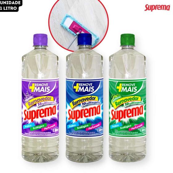 Removedor Multiuso Perfumado Base de Água Limpeza Geral Suprema - 1 ...