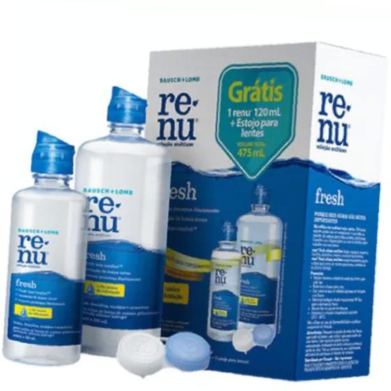 Renu fresh - BAUSCH & LOMB - Solução para Lente de Contato - Magazine Luiza
