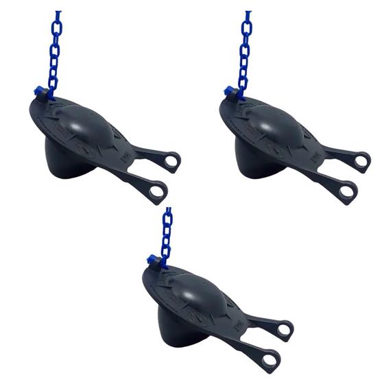 Reparo Obturador Astra P/ Caixa Acoplada Com Corrente - Kit com 3 - Caixa Acoplada e Acessórios ...