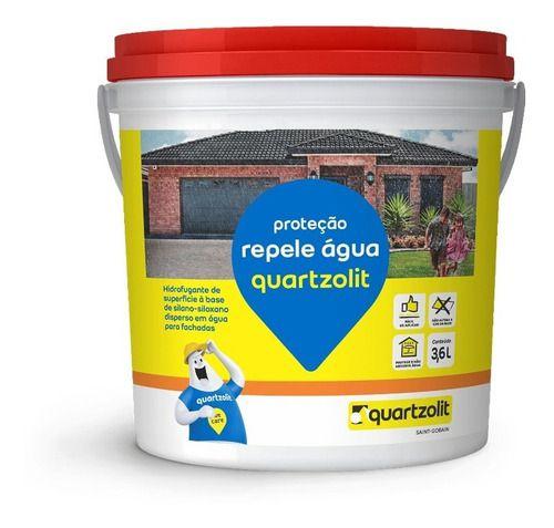 Repele Agua Hidrofugante Quartzolit 3,6l - Impermeabilizante - Magazine ...