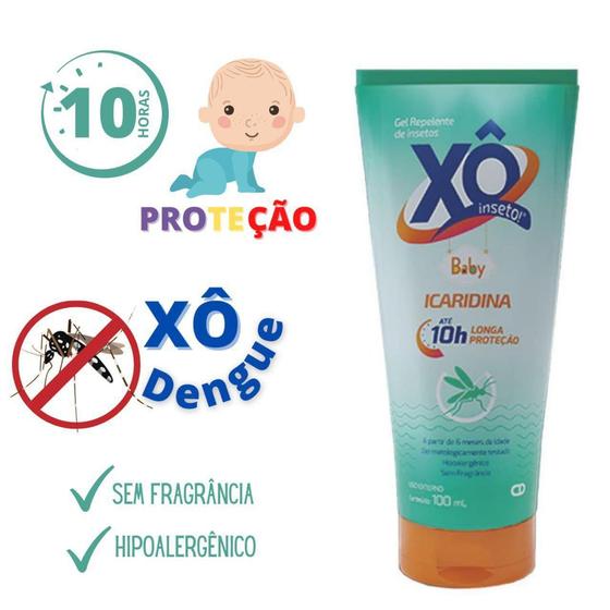 Repelente Baby Xo Inseto Repelente Bebês Melhor Que Off Baby - CIMED ...