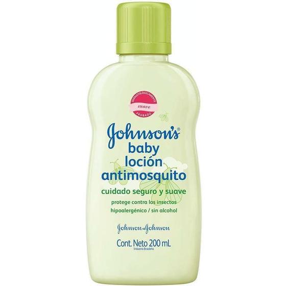 REPELENTE BEBÊ Johnsons Baby 200ML Seguro e suave - Repelente para Bebê ...