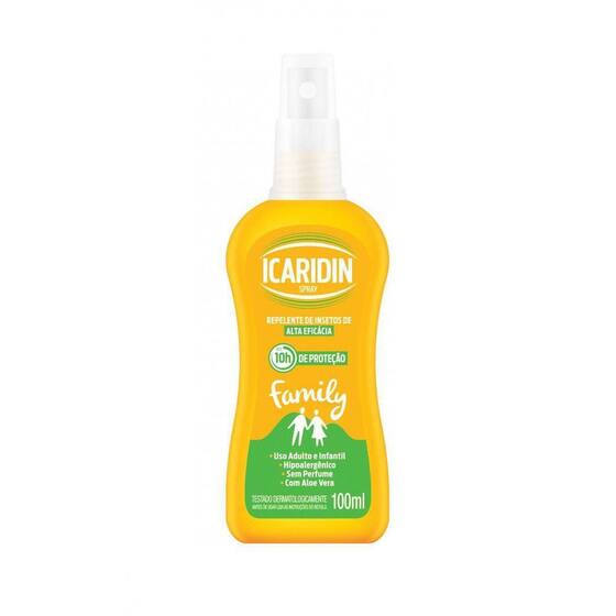 Repelente De Insetos Icaridin Spray 100Ml - Repelente - Magazine Luiza