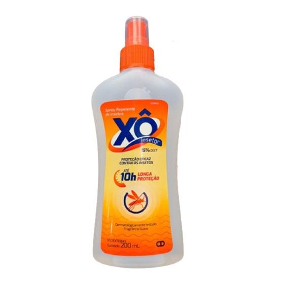 Repelente de Insetos Spray Xô Inseto 15% Deet 10h 200ml - Xô Insetos ...