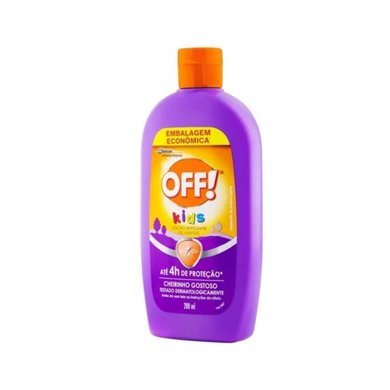 Repelente Infantil Contra Insetos Off Kids Loção Creme 200ml ...
