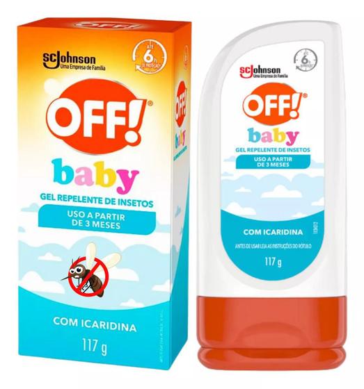 Repelente Infantil Gel Off Baby Contra Mosquito Da Dengue Apartir 3 ...