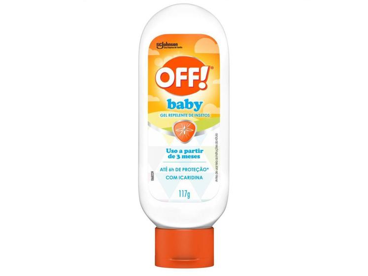 Repelente Infantil Off Baby Gel - 117ml - Repelente para Bebê e ...