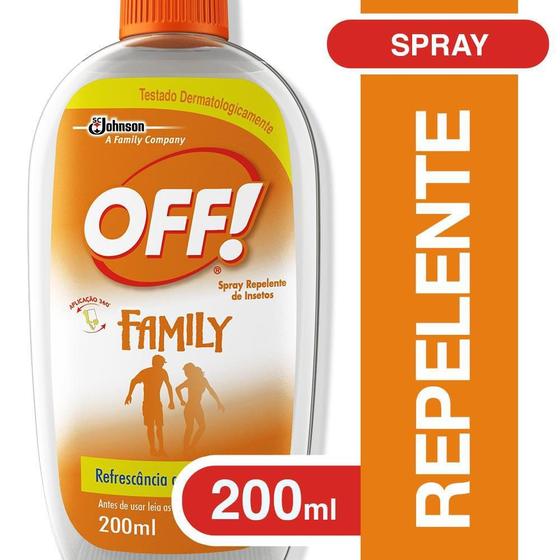 Repelente OFF! Family Spray 200ml - Repelente - Magazine Luiza