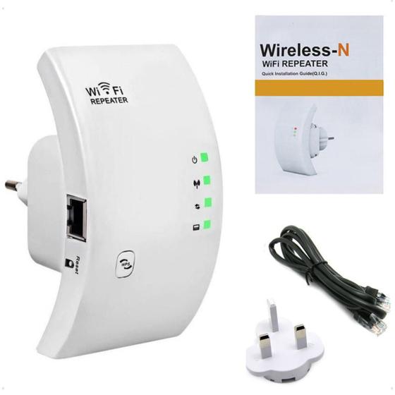 Repetidor Amplificador Extensor De Sinal Wifi Internet Ultra - Shiva ...
