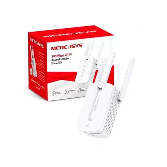 Repetidor De Sinal Mercusys 300Mbps MW300RE 3 Antenas Externas ...