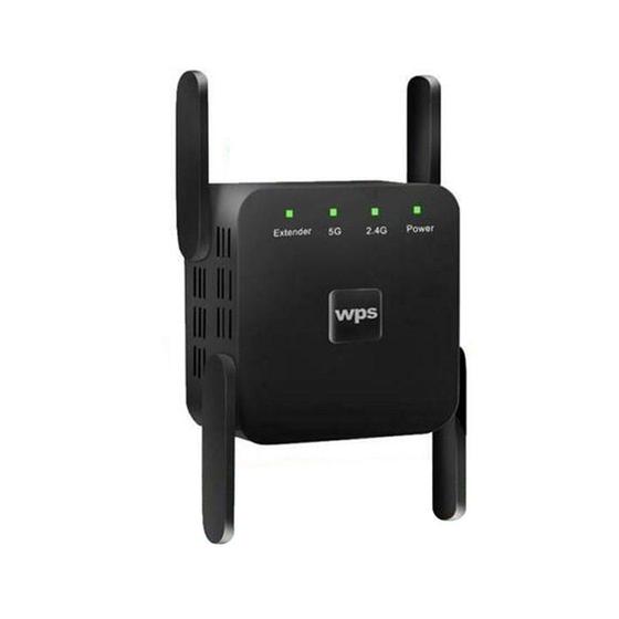 Repetidor Wi-Fi de Longo Alcance 5GHz 1200Mbps - Extensor de Sinal ...