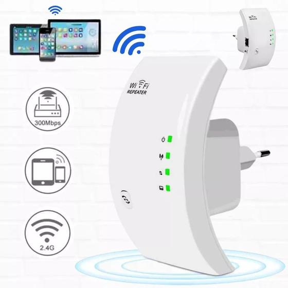 Repetidor Wifi Sinal Wireless Amplificador Extensor Potente barato ...
