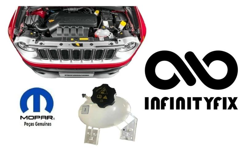 Reservatório de Água do Radiador Com Tampa - Jeep Compass - Jeep ...