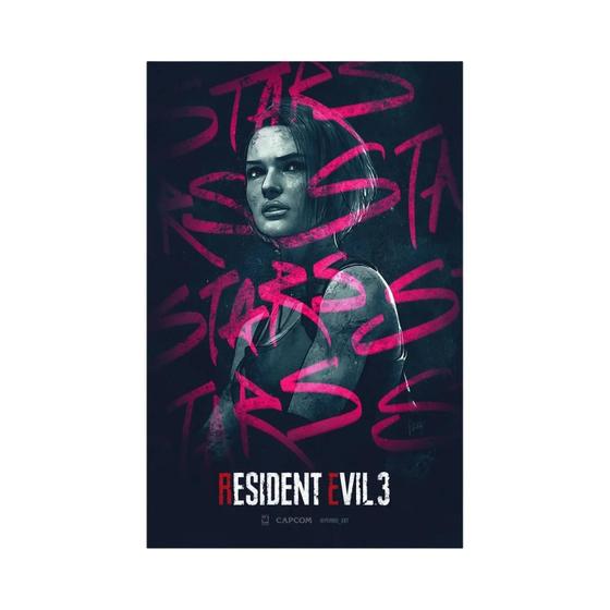 Resident Evil Game Poster Pintura Em Tela HD Impressão Arte De Parede ...