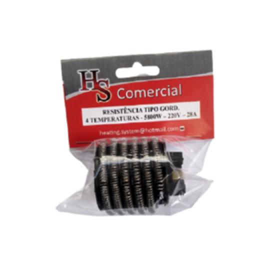 Resistência Tipo Gord. 3 Temperaturas - Hs Comercial - Resistências Elétricas - Magazine Luiza