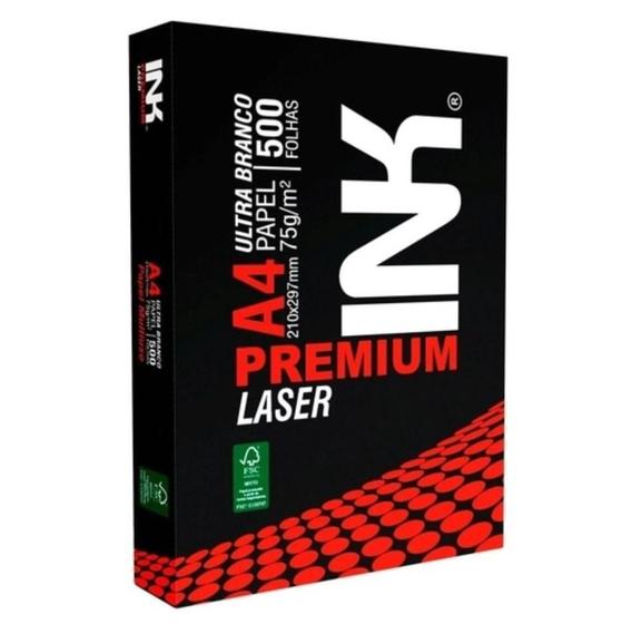 Resma de Papel A4 Ink Premium - 500 Folhas - Papéis - Magazine Luiza