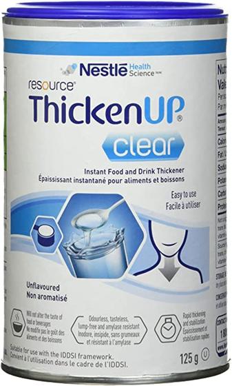 Resource Thicken Up Clear 125g - Nestlé - Nestlé Health Science - Espessante Alimentar ...