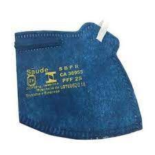 Respirador Dobravel Air Safety Pff2 Mask Face Sem Valvula Azul Ca 38955 ...