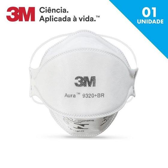 Respirador PFF2 3M Aura 9320 - Máscara Respiratória - Magazine Luiza