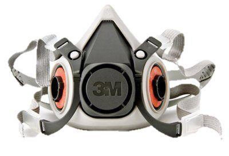 Respirador Semi facial 3M Tamanho M Série 6200 - Máscara Respiratória ...