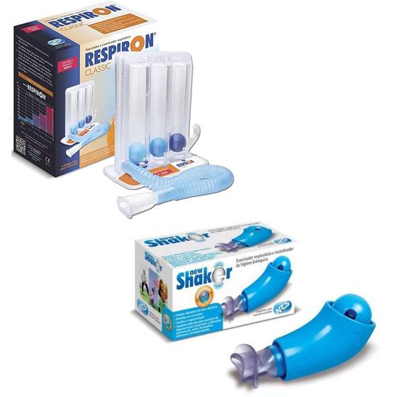 Respiron Classic Exercitador Respiratório + New Shaker NCS ...