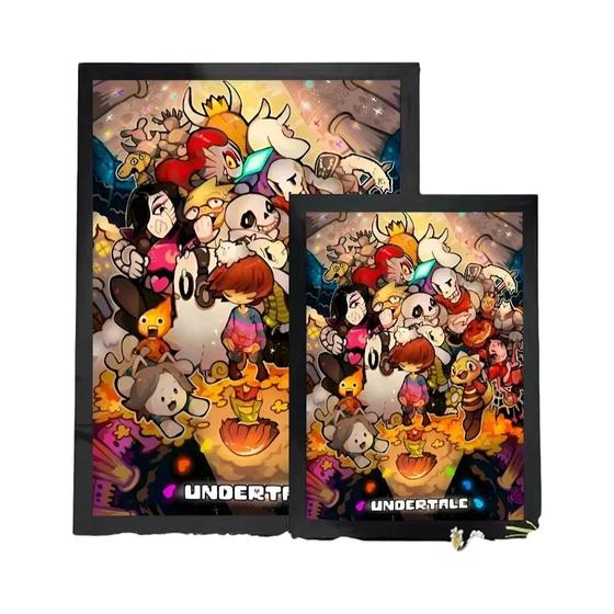 Retro Anime Jogo Undertale Vintage Adesivo De Papel Kraft Pegajoso Diy ...