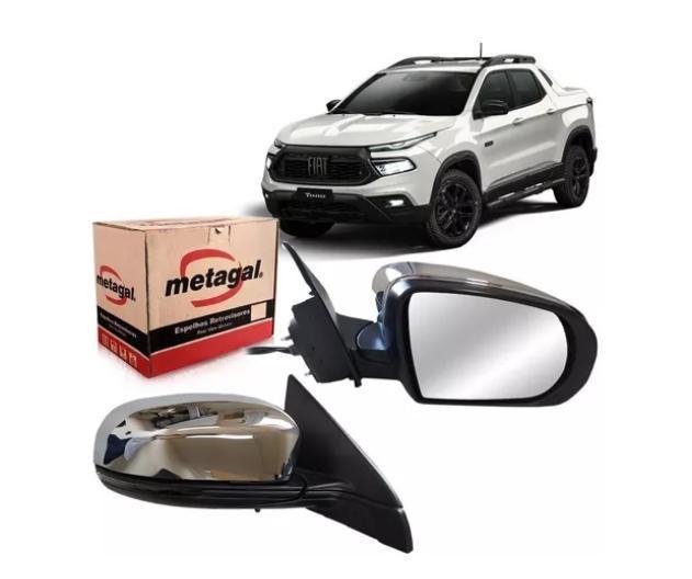 Retrovisor Direito Fiat Toro 2021 2022 2023 Original Metagal ...