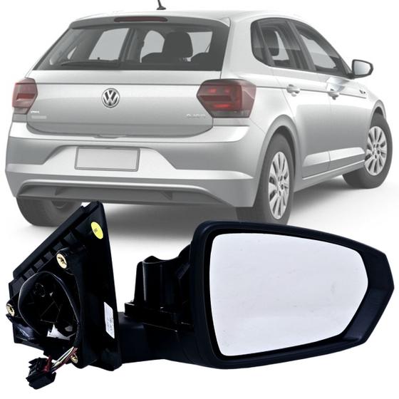 Retrovisor Lado Direito Carona Volkswagen Polo Virtus 2018 2020 2022 ...