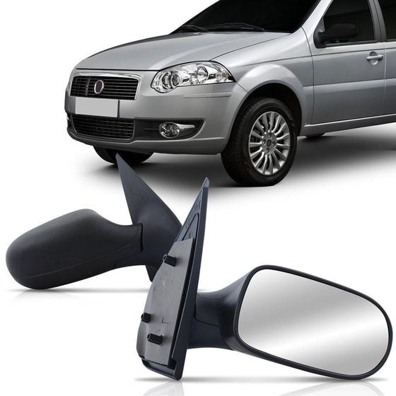 Retrovisor Palio Siena Strada Weekend 2008 2009 2010 4 Pt Controle Manual - Retrovex ...